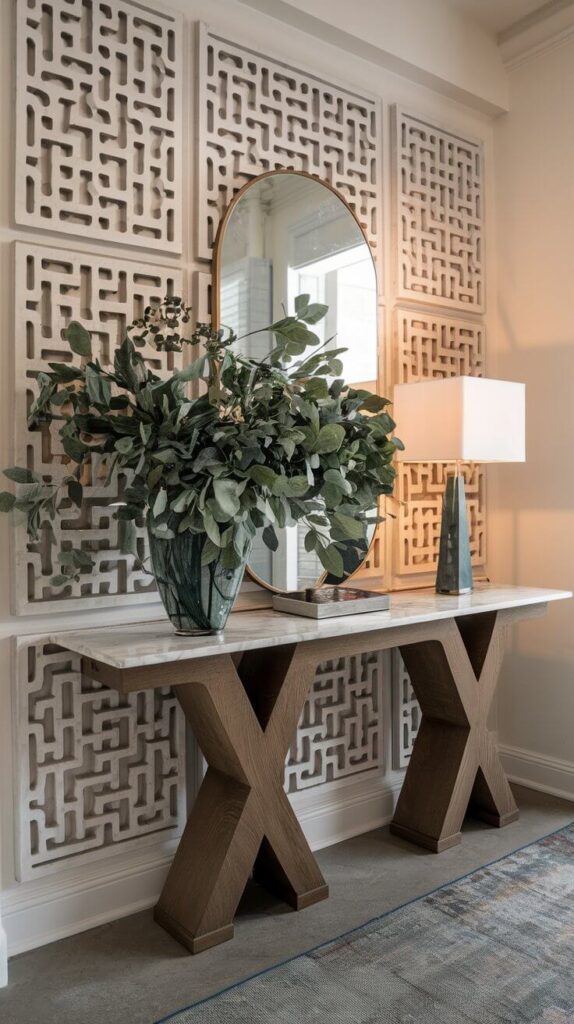How to Style an Entryway Console Table - Maleesha P